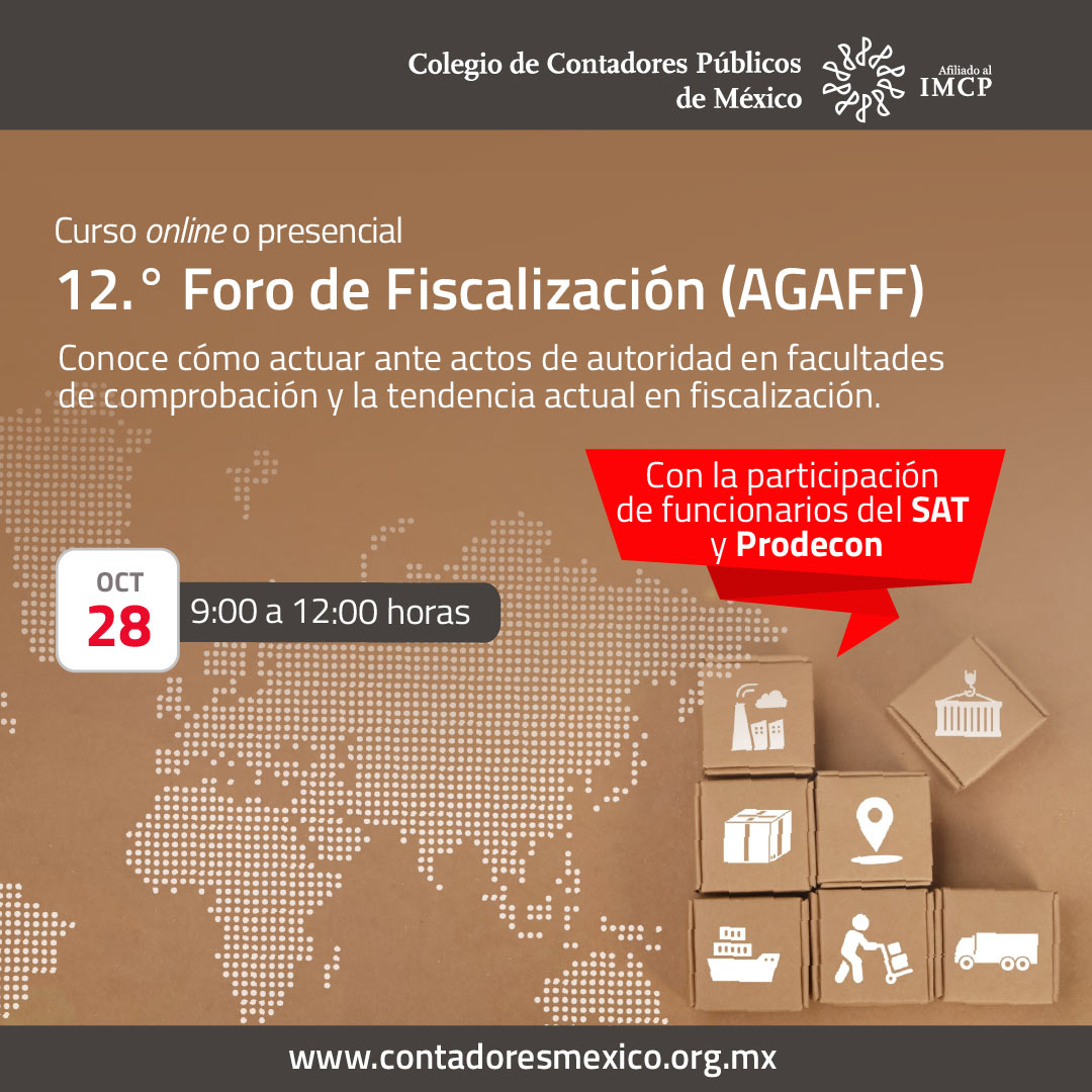 12.° Foro de Fiscalización (AGAFF)