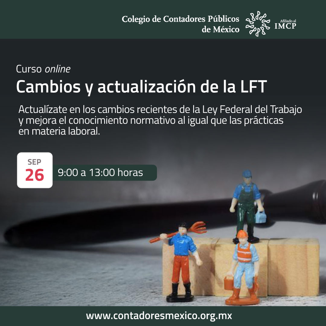 Cambios y actualización de la LFT 2026