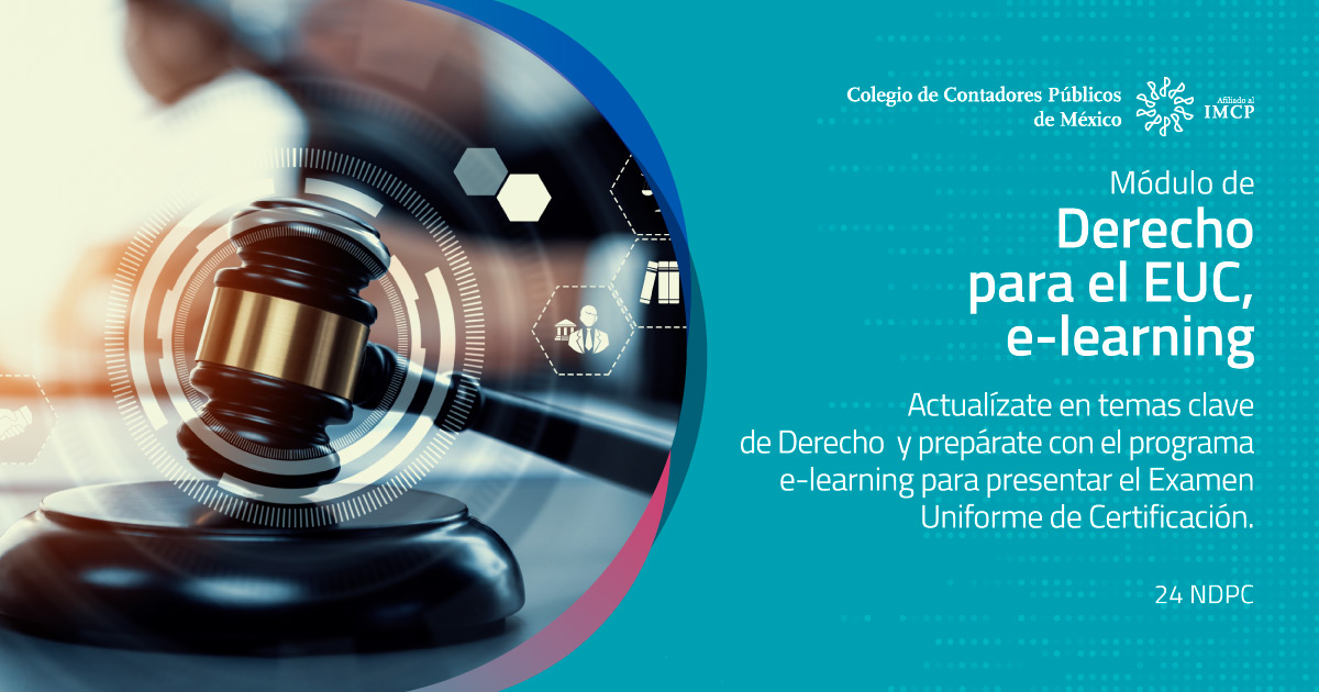 Módulo de Derecho para el EUC, e-learning