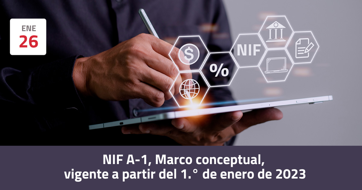 NIF A-1, Marco conceptual, vigente a partir del 1.° de enero de 2023