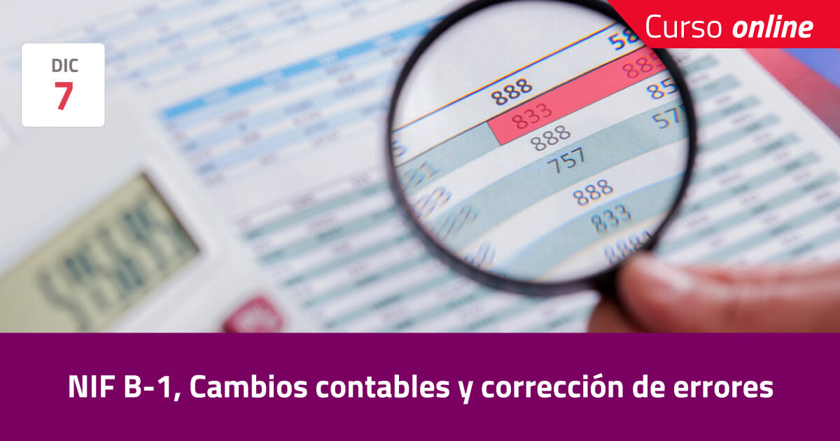 NIF B-1, Cambios contables y corrección de errores
