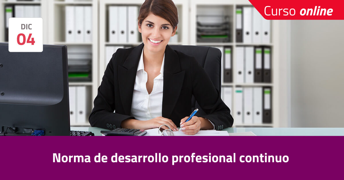 Norma de desarrollo profesional continuo