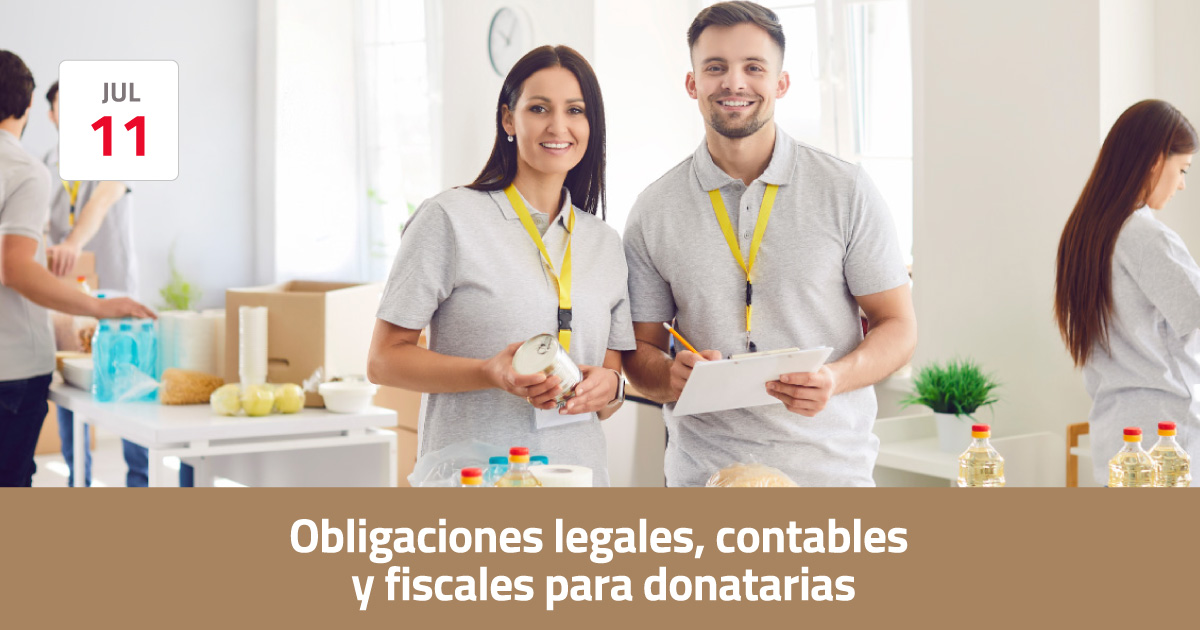 Obligaciones legales, contables y fiscales para donatarias