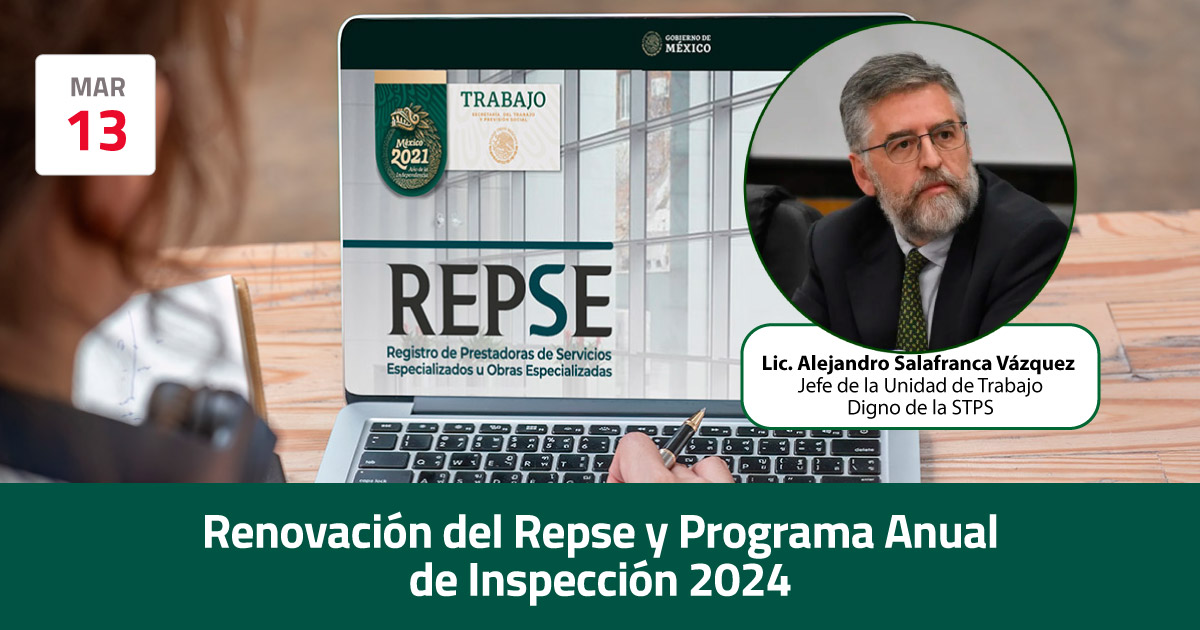 Renovación del REPSE y Programa Anual de Inspección 2024