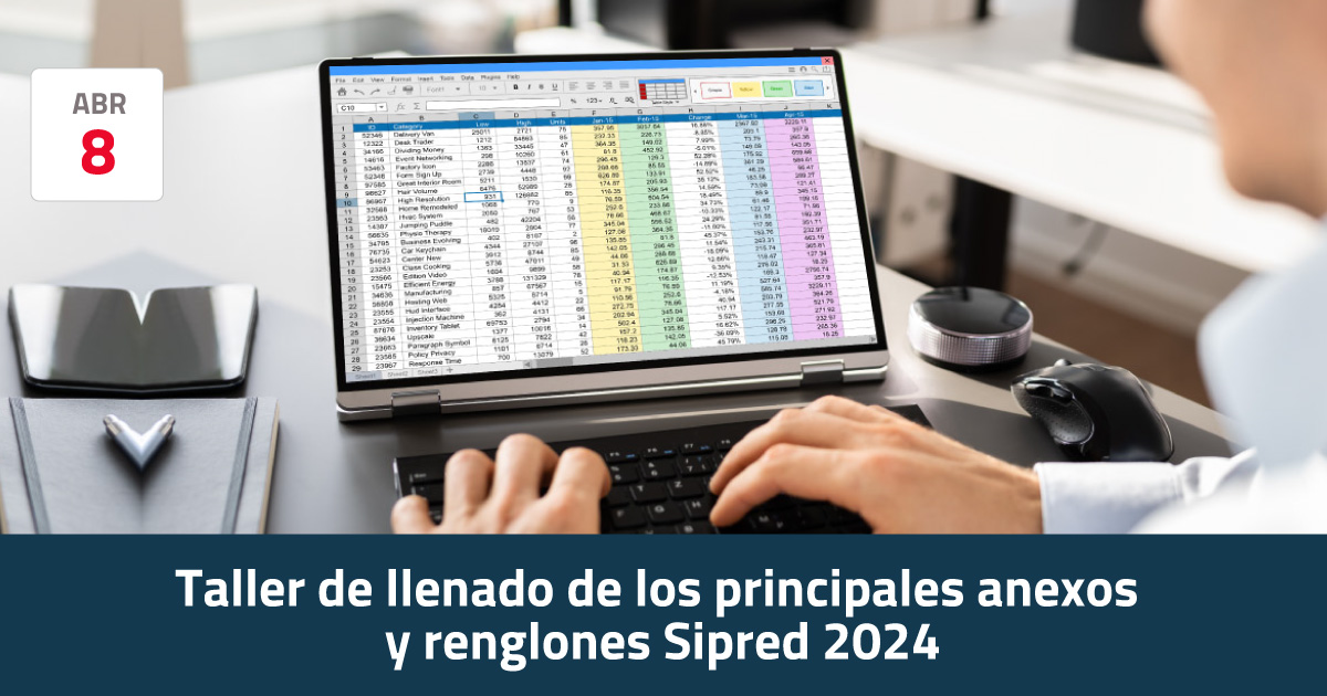 Taller de llenado de los principales anexos y renglones Sipred 2024