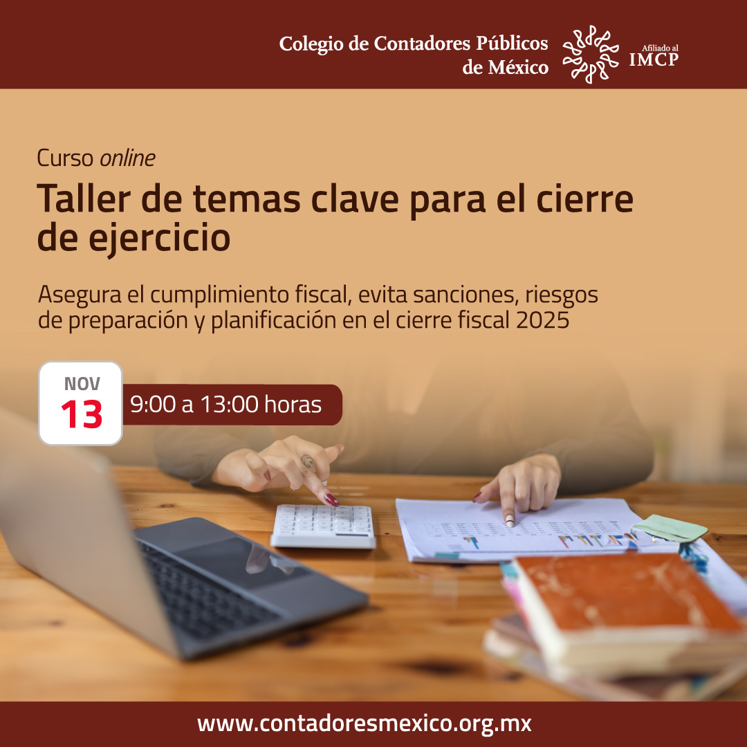 Taller de temas clave para el cierre de ejercicio