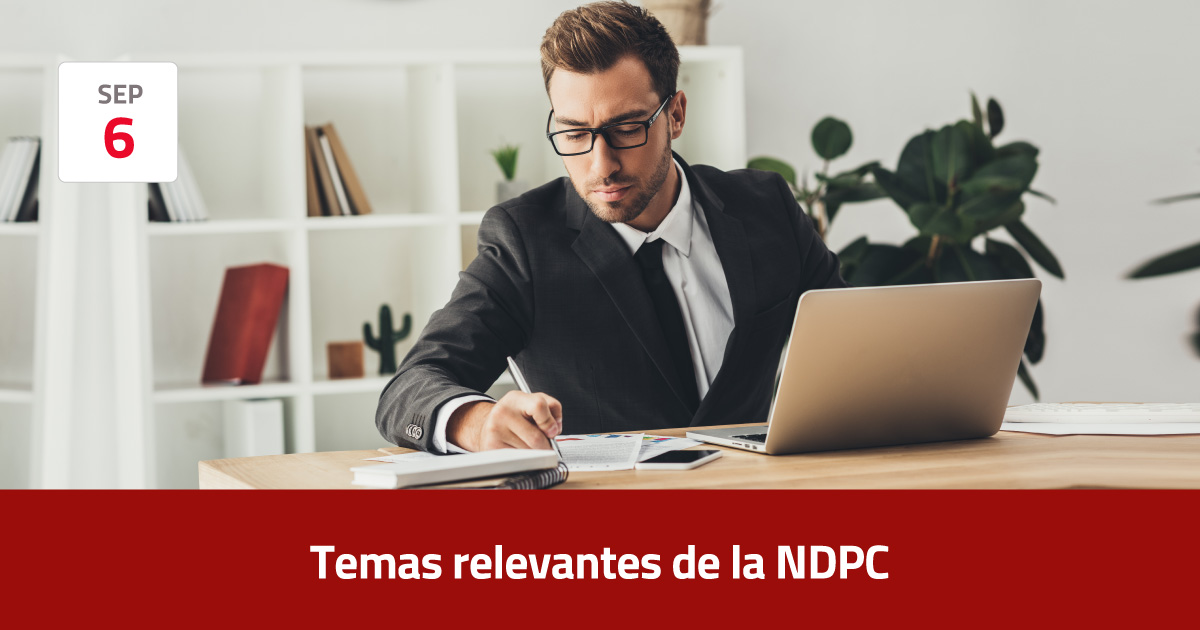 Temas relevantes de la NDPC