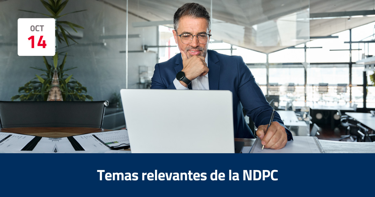 Temas relevantes de la NDPC