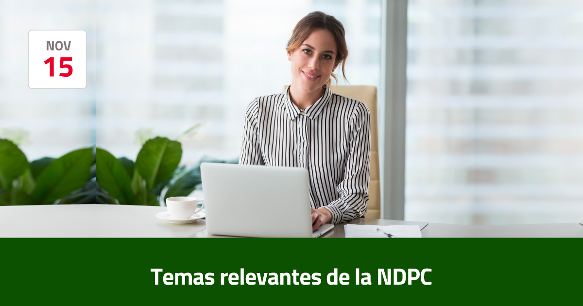 Temas relevantes de la NDPC