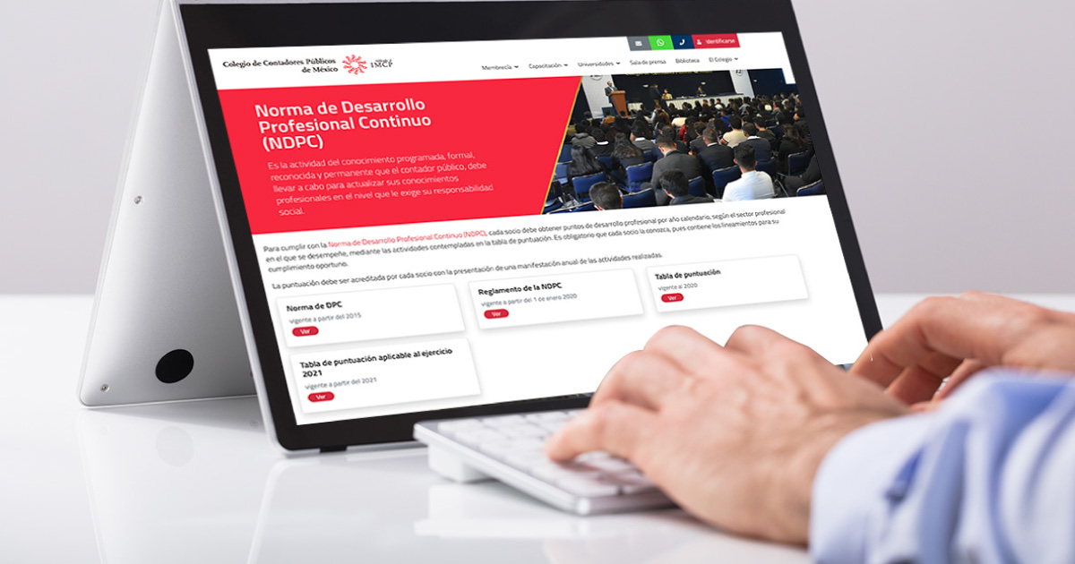 Norma de desarrollo profesional continuo